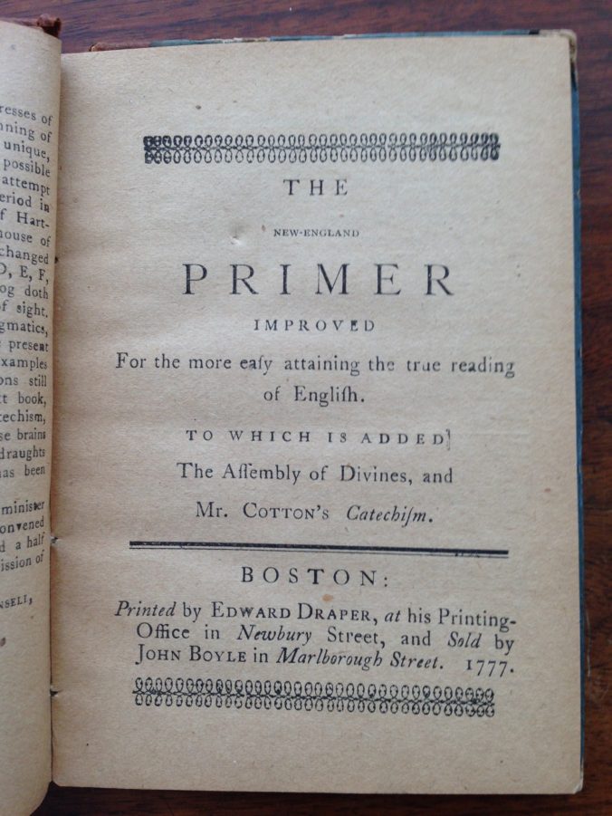 The New England Primer - Keely Brooke Keith